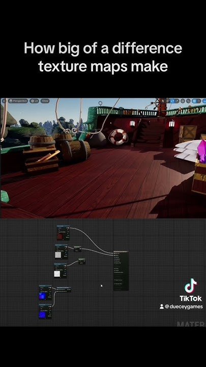 Adding texture maps in unreal engine #unrealengine5 #texturemap #gamedevelopment #fypシ #blender ...