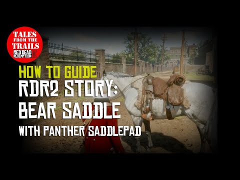 🗣 RDR2: Story - How to put the Bear Saddle on Panther Saddlepad - Red ...