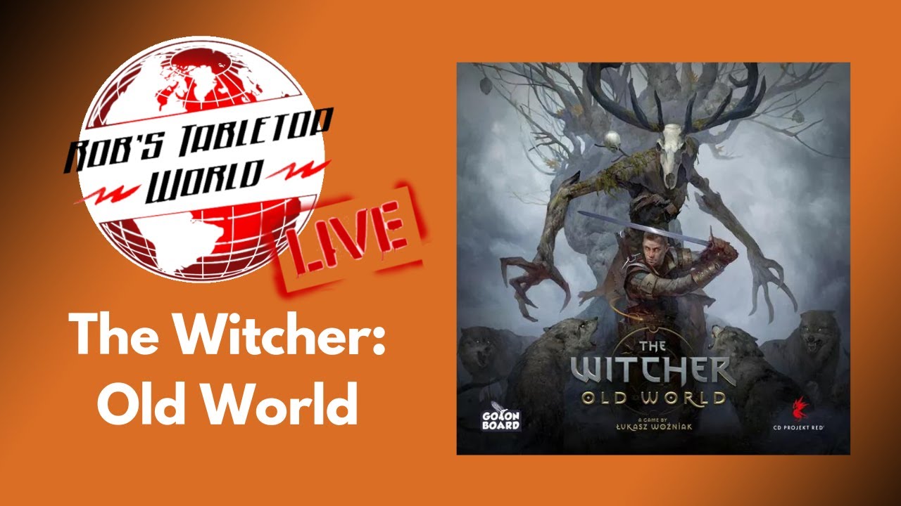 Rob Plays The Witcher: Old World LIVE! - YouTube