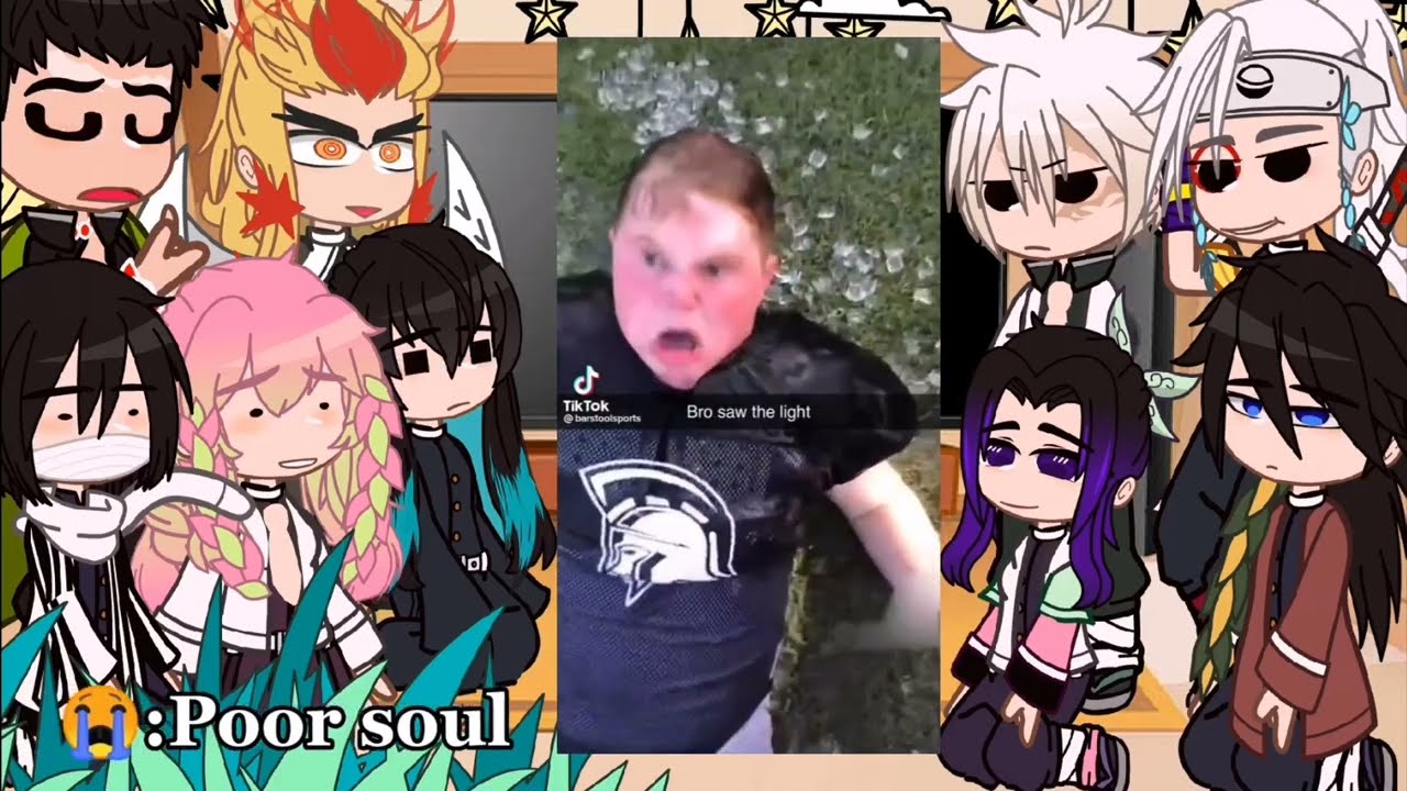 👒Hashira react to my fyp | Compilation | Demon Slayer | Gacha Club ...