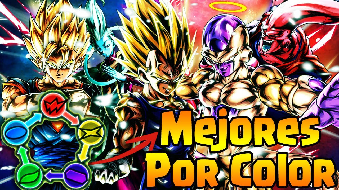 Tier List Los Mejores Personajes Por Color | Dragon Ball Legends - YouTube