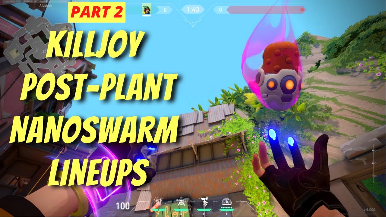 Killjoy post-plant nanoswarm lineups for Haven, Icebox & Breeze | KJ ...