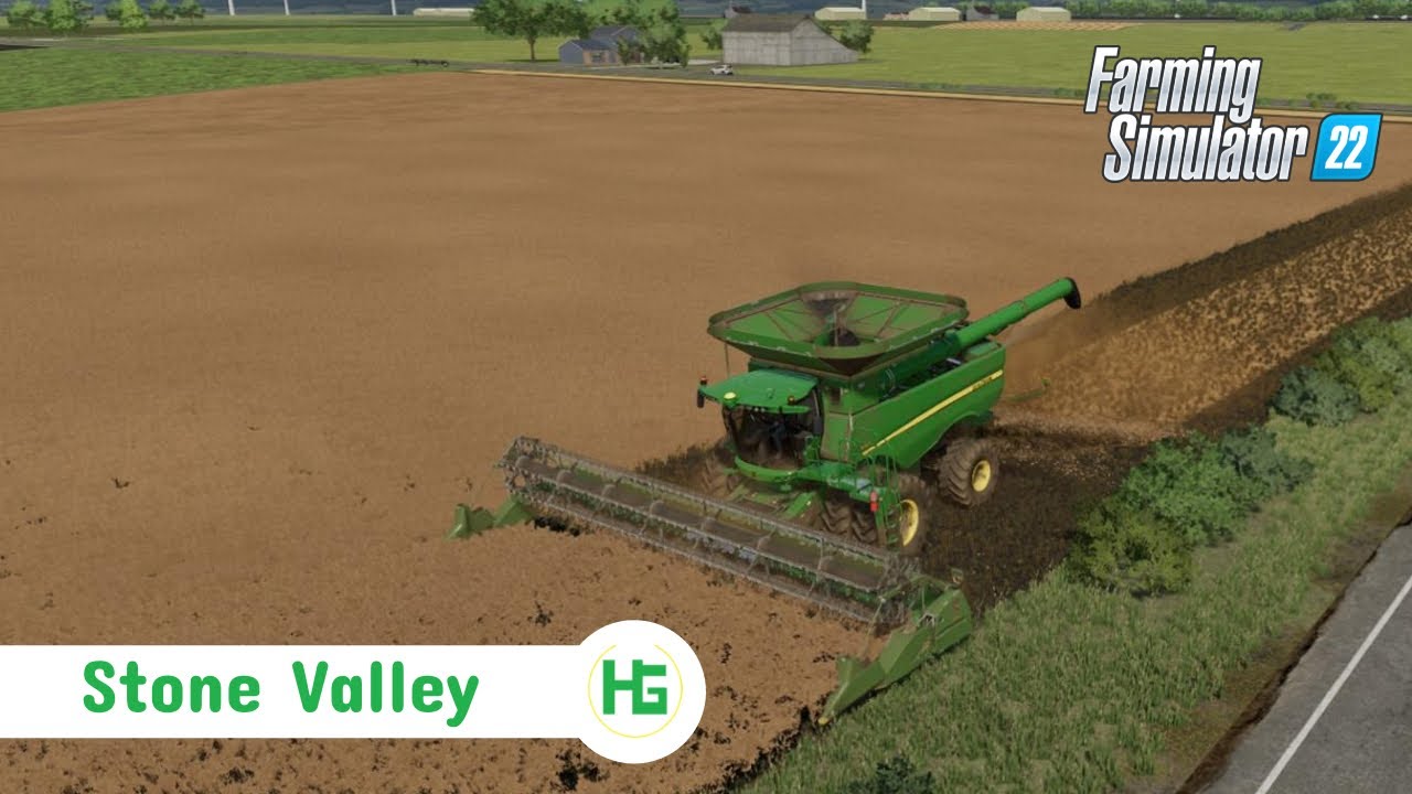 Canola Harvest, FS22 Timelapse Stone Valley #20 - YouTube