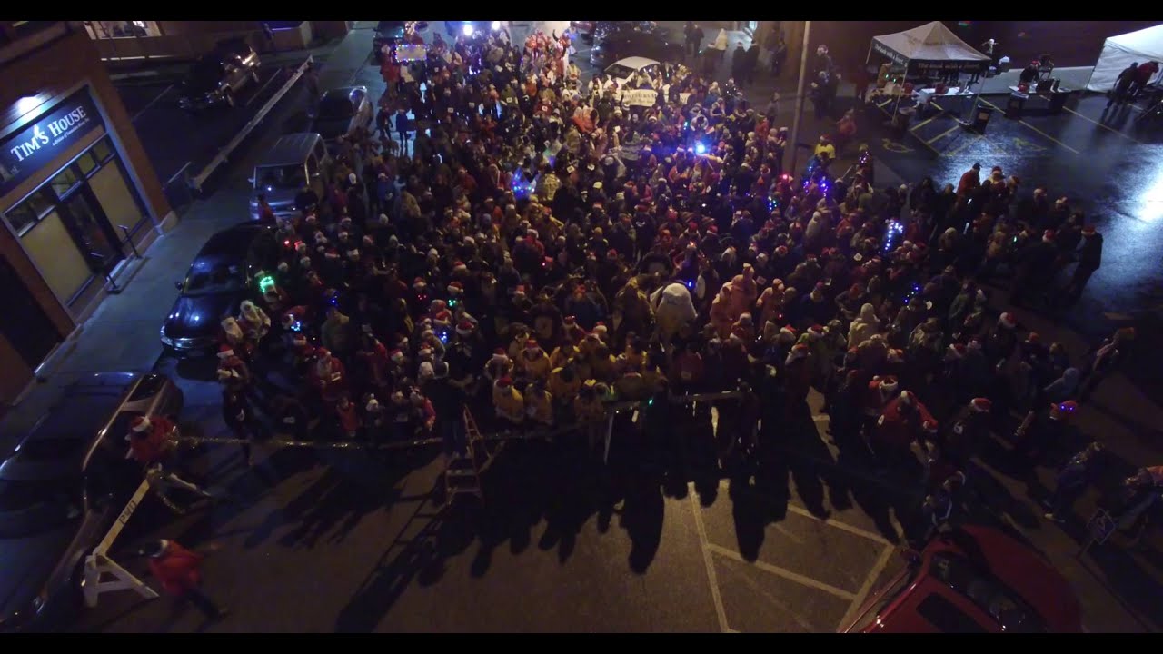 Fifth Annual Running of the Bells - YouTube
