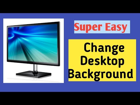 How to Change Desktop Background - Made Easy - YouTube