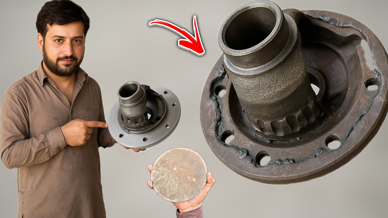 Restoring a Broken Differential Housing (Full Process) - YouTube