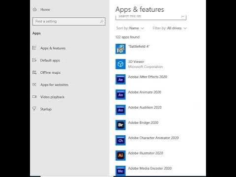 How to see all software installed on your windows 10 PC - YouTube