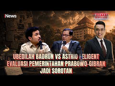 Ubedilah Badrun Soroti Rapor Merah Pemerintahan Prabowo, Astrio Feligent: Kami Akan Perbaiki!