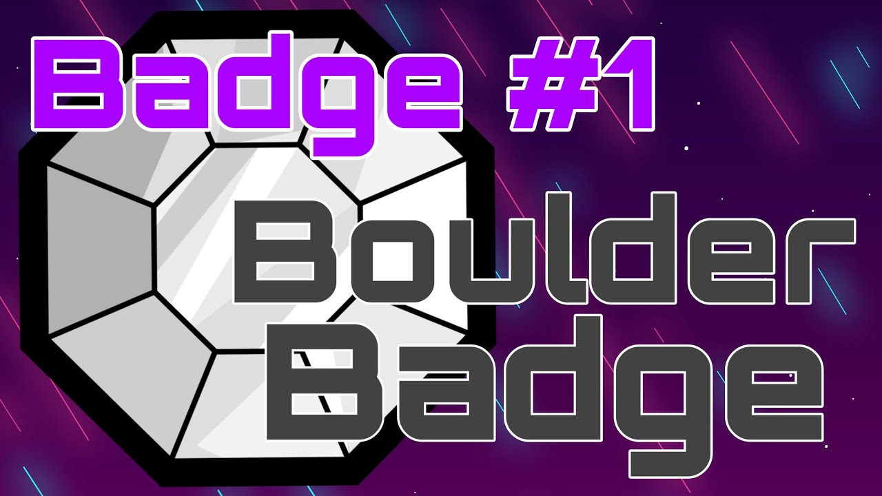 Boulder Badge | Every Pokémon League Gym Badge | Countdown to Paldea ...