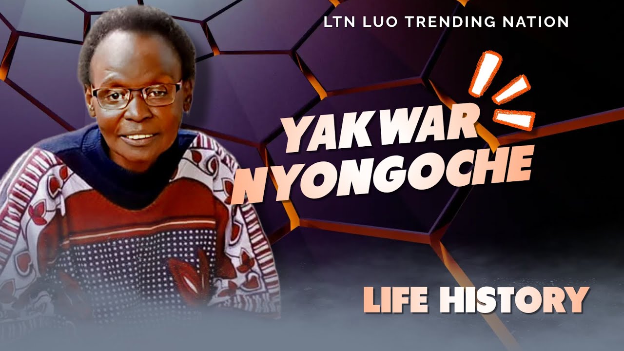 LIFE HISTORY OF NYONGOCHE FORMER RAMOGI RADIO COMEDIAN WITH NYAKWAR ...