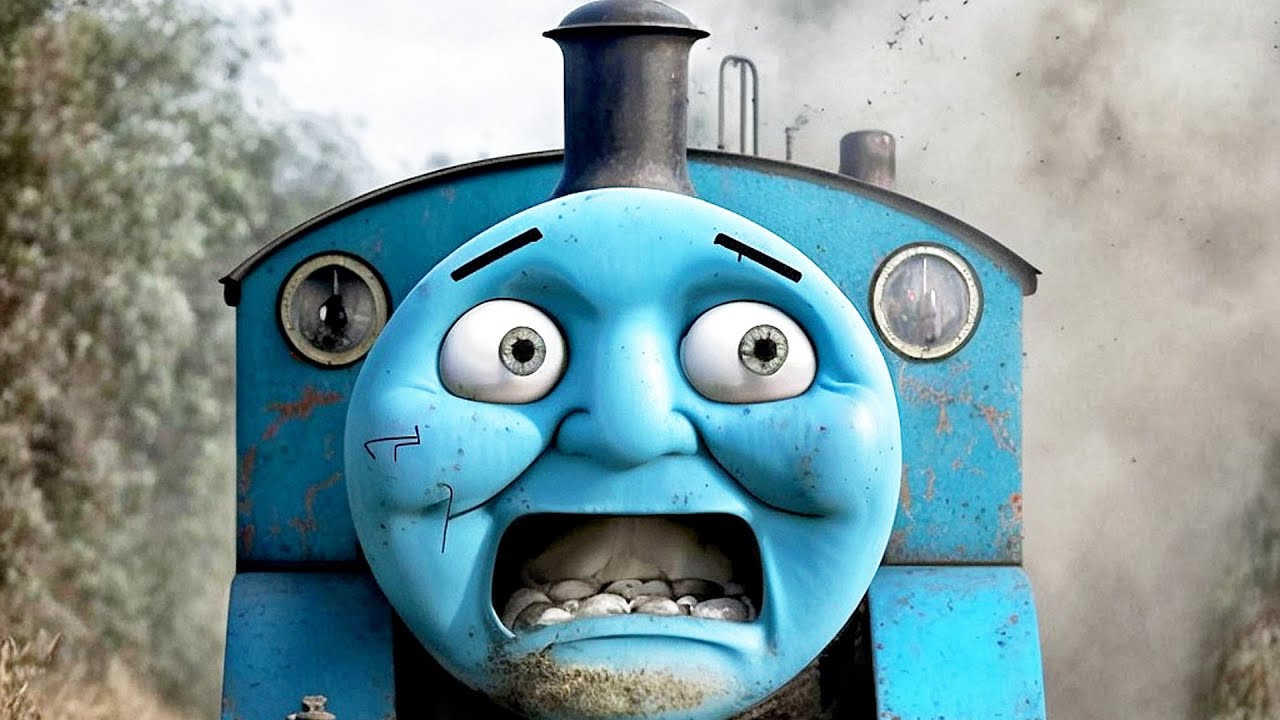 Scary Thomas Train Rides To Very Scary Music - Cursed Train Song ...