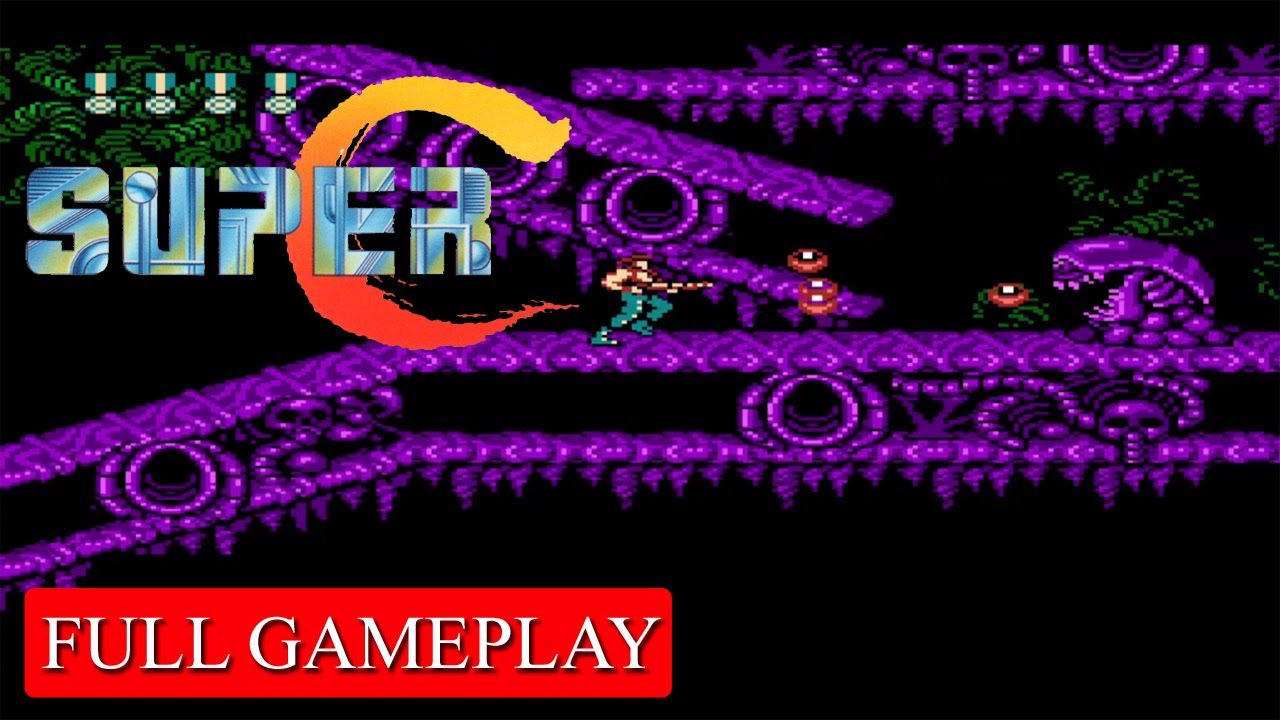 Super Contra - NES | Full Gameplay Walkthrough - YouTube