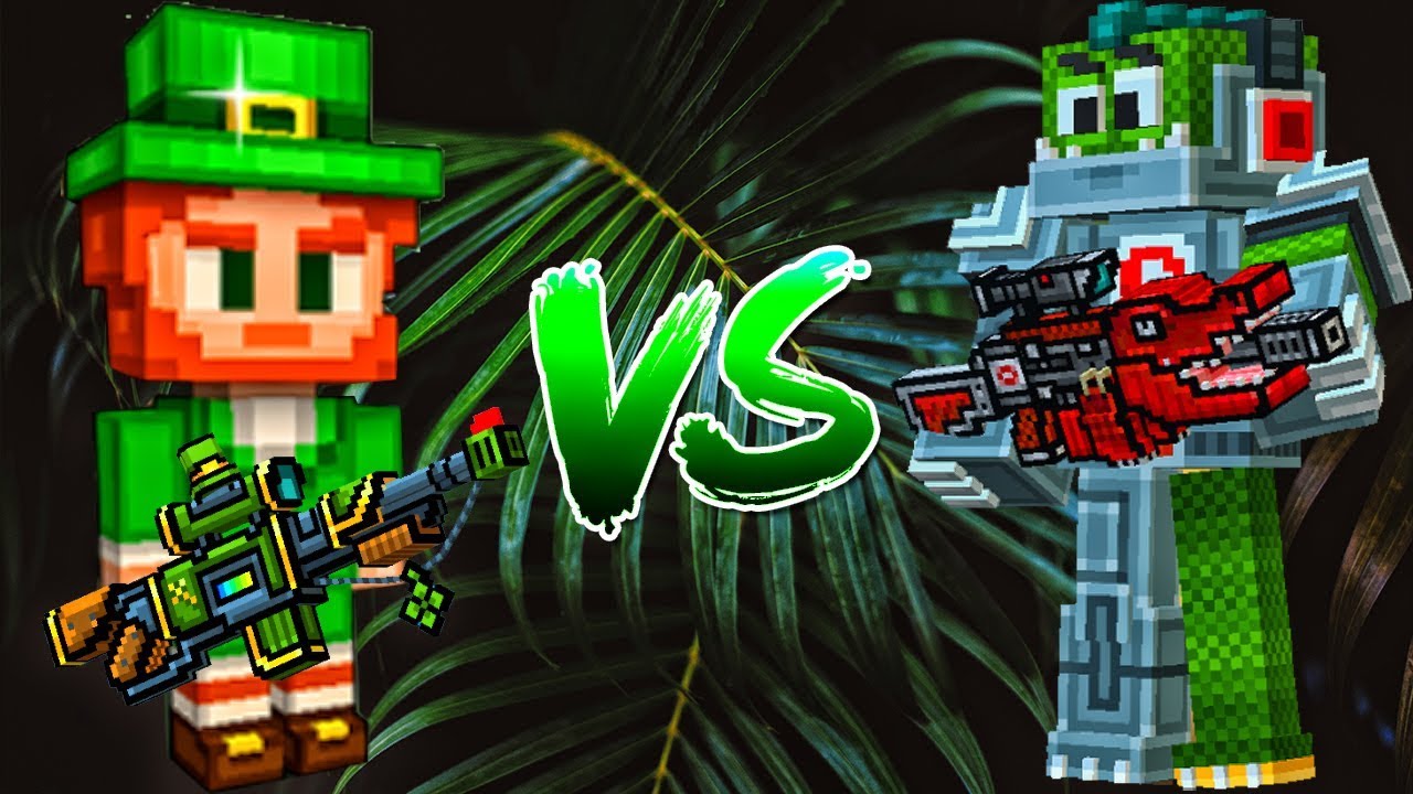 St. Patrick Set VS Ecko Set - Pixel Gun 3D - YouTube