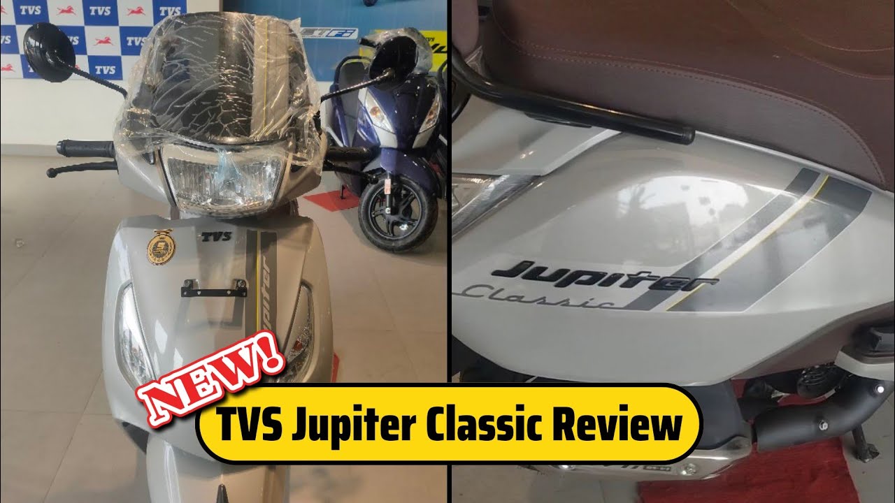 TVS Jupiter Classic New Model Review : Features | On-Road Price | - YouTube