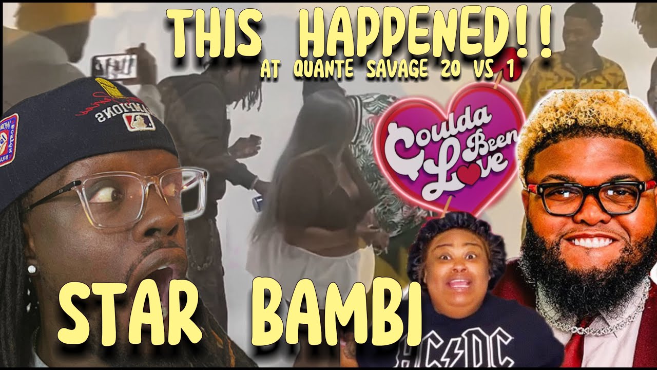 BAMBi FROM DRUSKI'S SHOW COULDA BEEN LOVE DID THIS @ a 20v1 ...