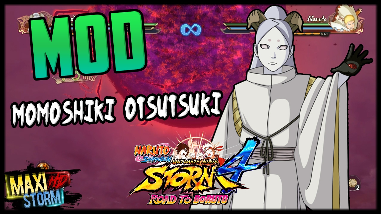 El PODER del clan OTSUTSUKI || Momoshiki Otsutsuki MOD || NSUNS4 Road ...