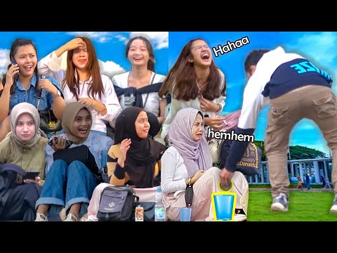 PRANK PENGEMIS KE CEWEK CANTIK TERBAIK TAHUN 2024 PART 1