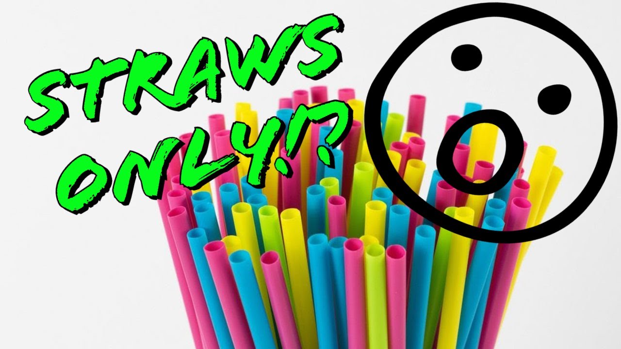 Can You Use STRAWS To Make A SCULPTURE!? - YouTube