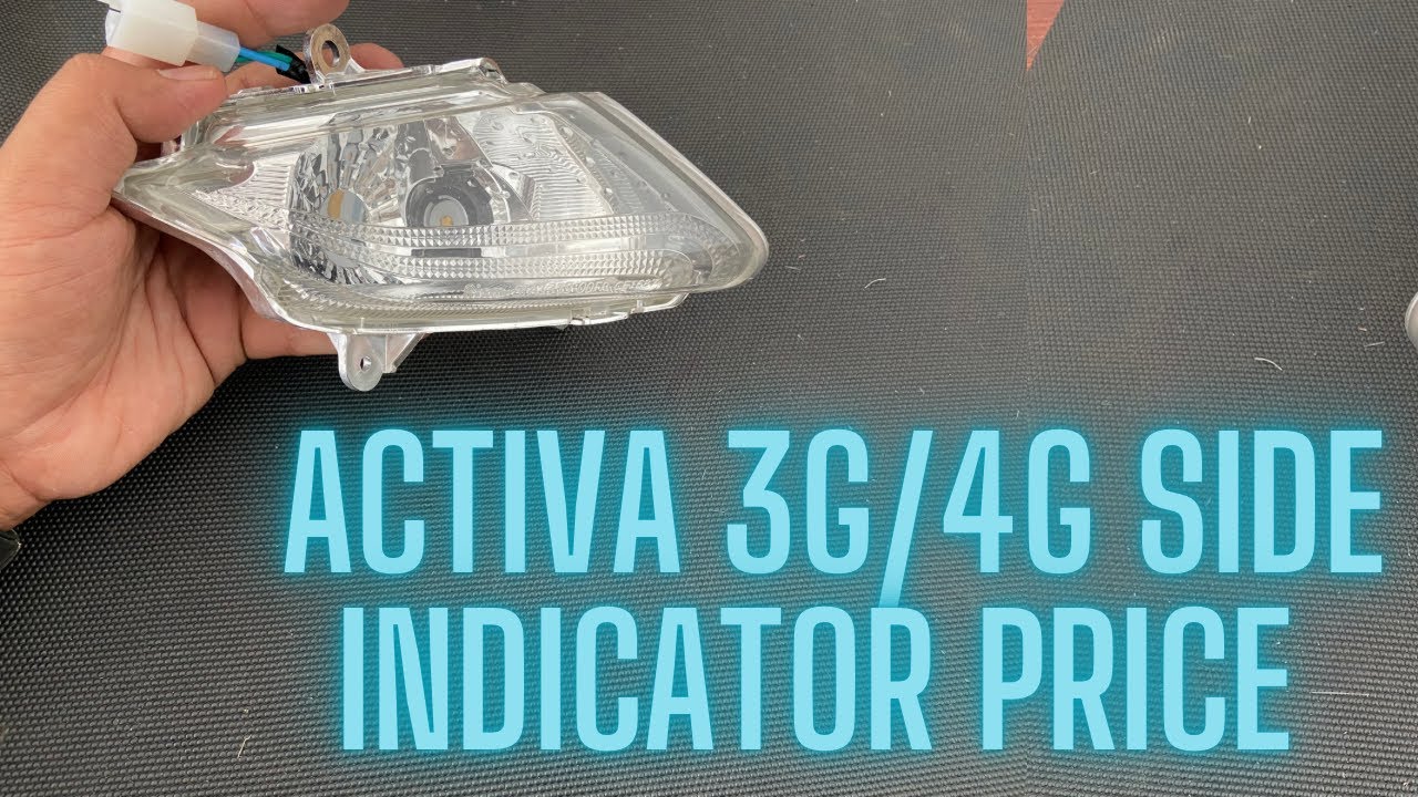Honda Activa 3G Side Indicator Unboxing With Price #activaparts # ...