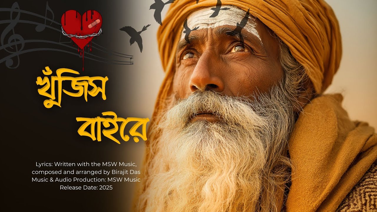 “খুঁজিস বাইরে, | Heart-Touching Bengali Folk Song | Emotional Dohar ...