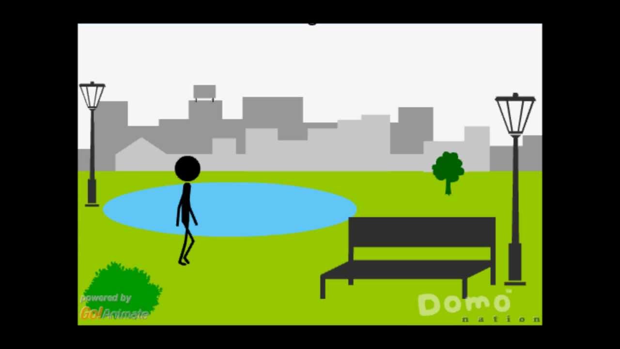 Jet Li Stick Man Fight - Cartoon - YouTube