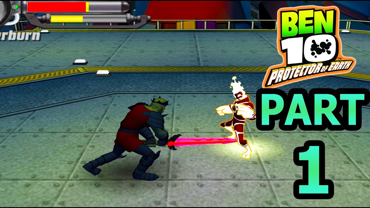 Ben 10 Protector Of Earth(PS2 60FPS)Walkthrough Playthrough Gameplay ...