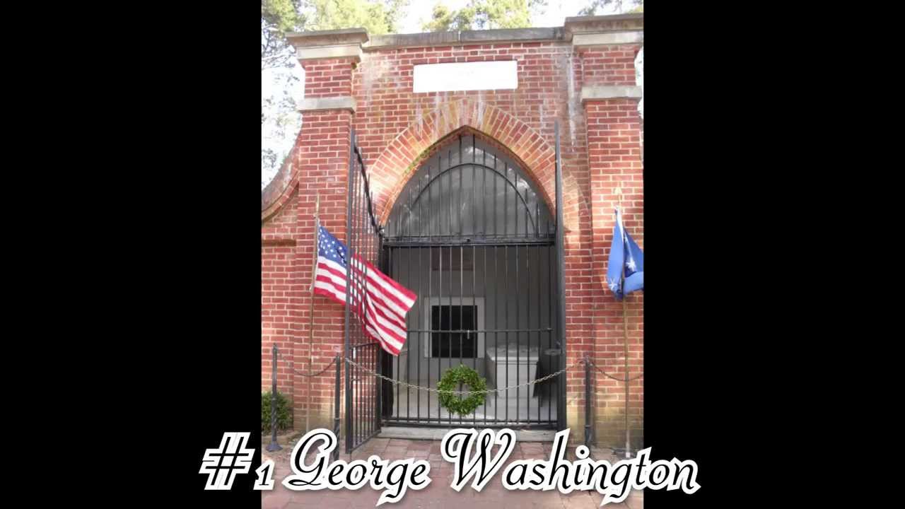 George Washington Grave + Home - YouTube
