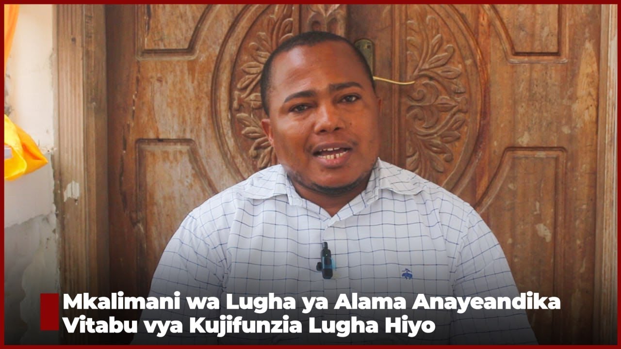 Mkalimani wa Lugha za Alama Anaveandika Vitabu vya Kujifunza Lugha Hiyo ...