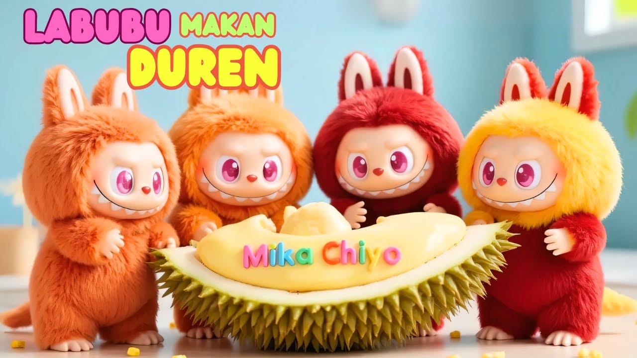 LAGU LABUBU MAKAN DUREN #labubu #laguanakindonesia #laguedukasi Acordes ...