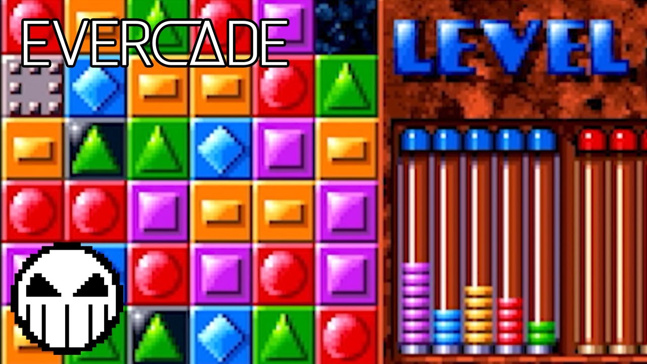 Maniac Square: Prototype (Evercade - Gaelco Arcade 2) Gameplay - YouTube