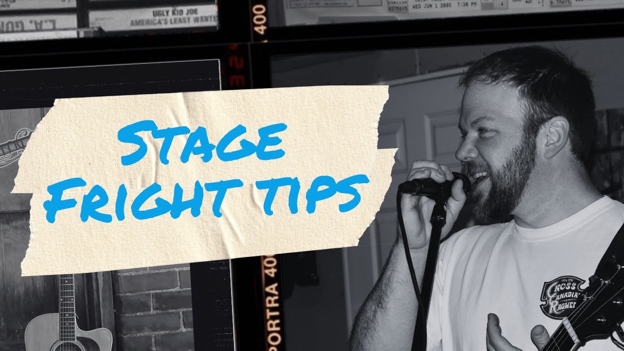 How I Overcome Stage Fright When Singing Or Playing Guitar - YouTube