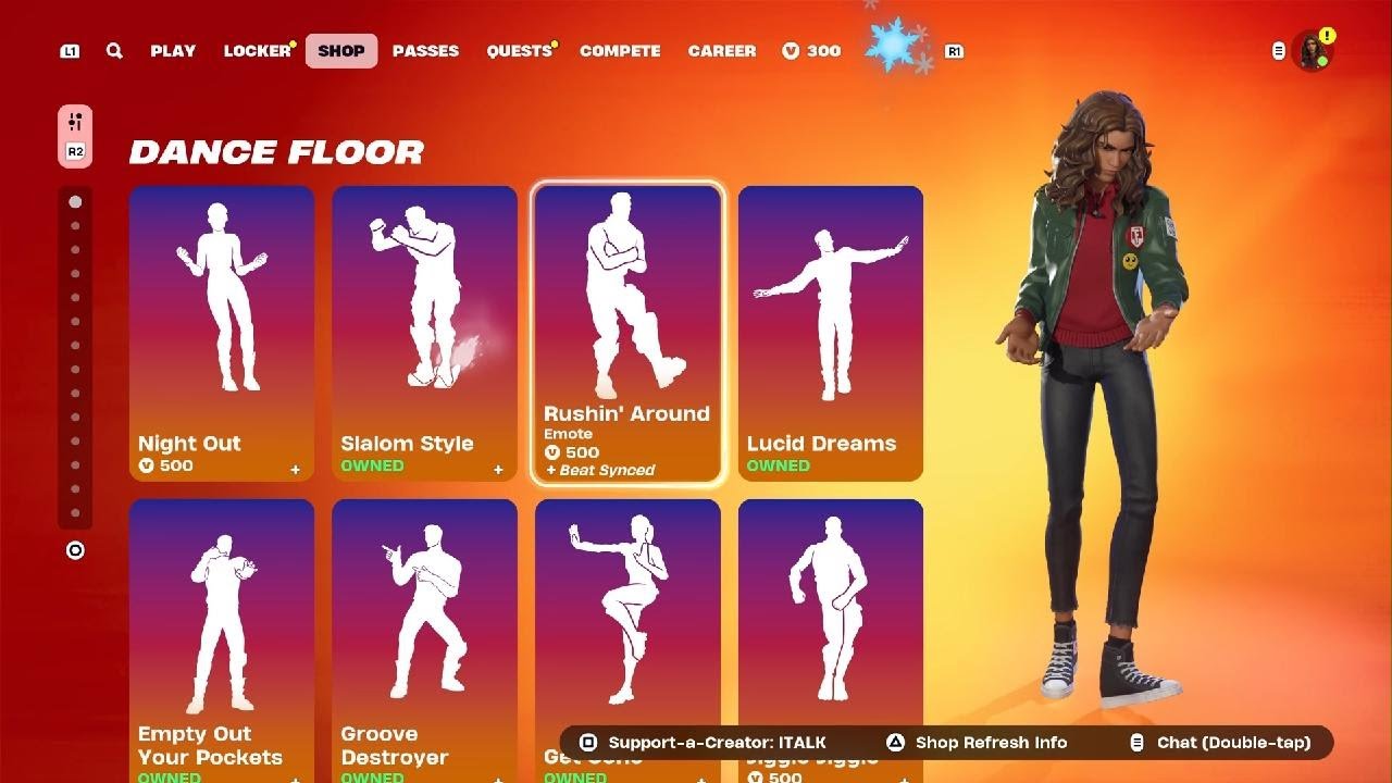 SLALOM STYLE & NIGHT OUT EMOTE ARE BACK!!!😎🔥Fortnite Item Shop (Dec ...
