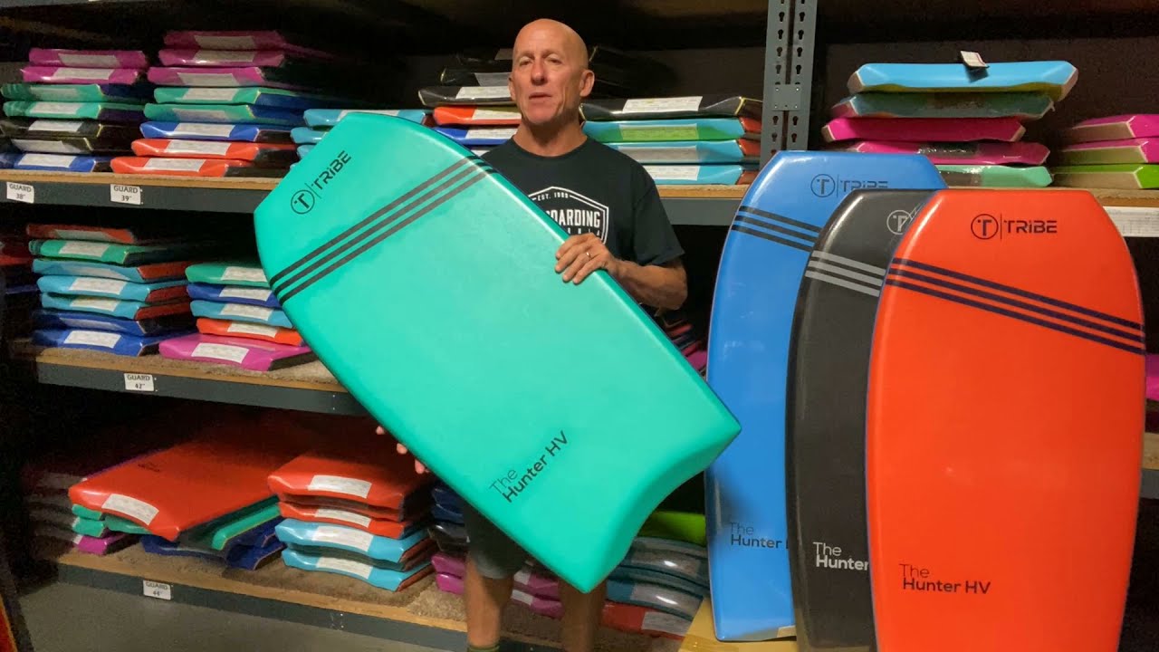 eBodyboarding review of the Tribe Hunter HV Bodyboard by Jay Reale ...