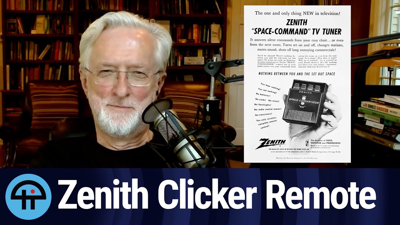 Old School Cool: Zenith Clicker Remote - YouTube