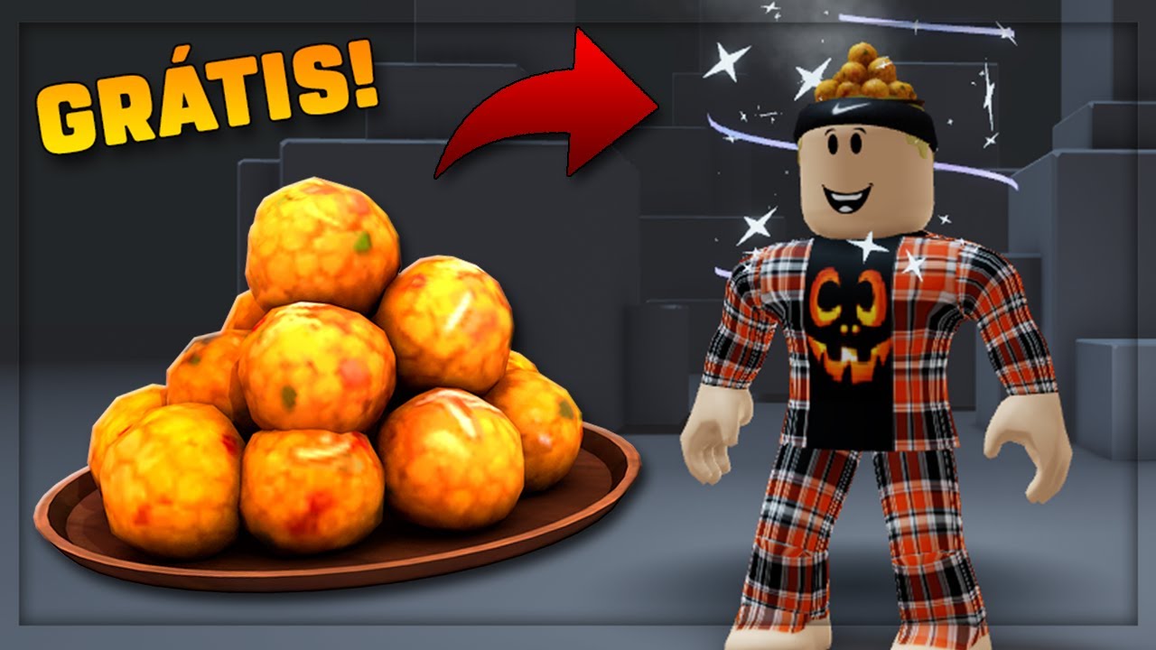 Novo item GRÁTIS com Efeito no Roblox / Diwali Food Hat - YouTube