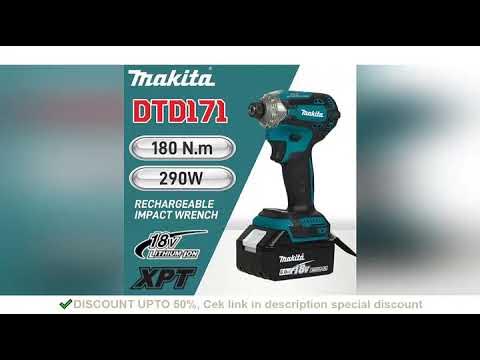 Makita DTD171 new wrench set Impact driver 18V BL motor Bare tool unit Brushless impact driver ...