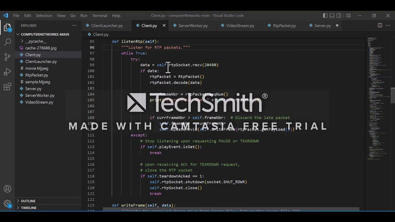Video Streaming with RTSP and RTP - YouTube