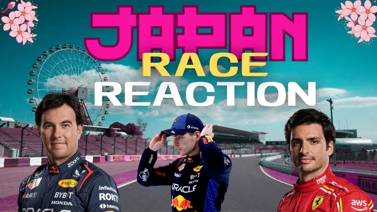 JAPAN RACE REACTION - MAX WIN,SAINZ IN FINE FORM & TSUNODA HOME POINTS ...