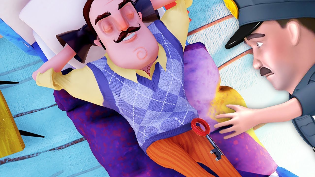 A POLÍCIA DE HELLO NEIGHBOR?! O VIZINHO É POLICIA?! | Angry Neighbor ...