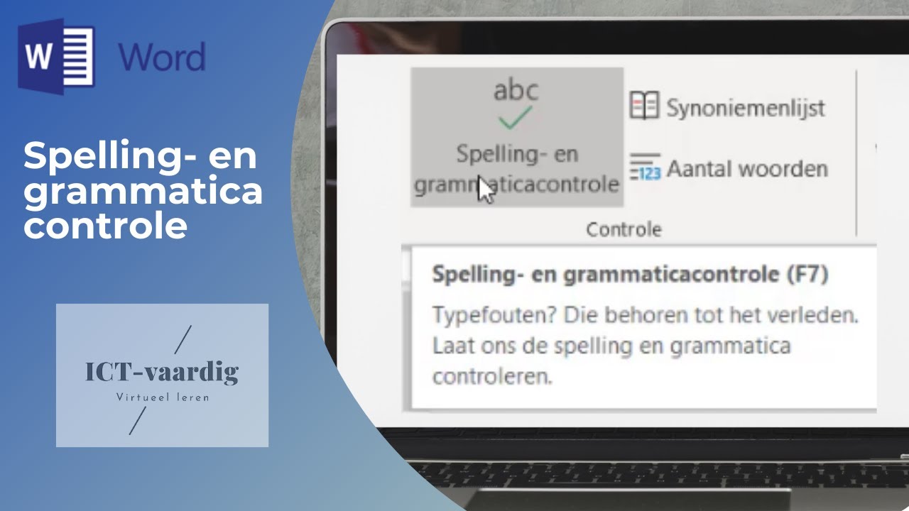 Word - Spellingscontrole - YouTube