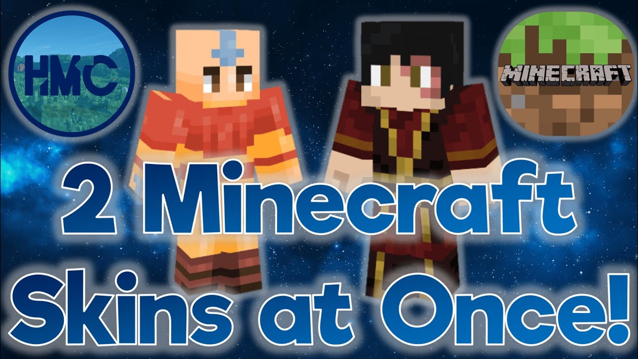 How to have 2 Minecraft Skins at Once! Updated V3 1.8+ - YouTube