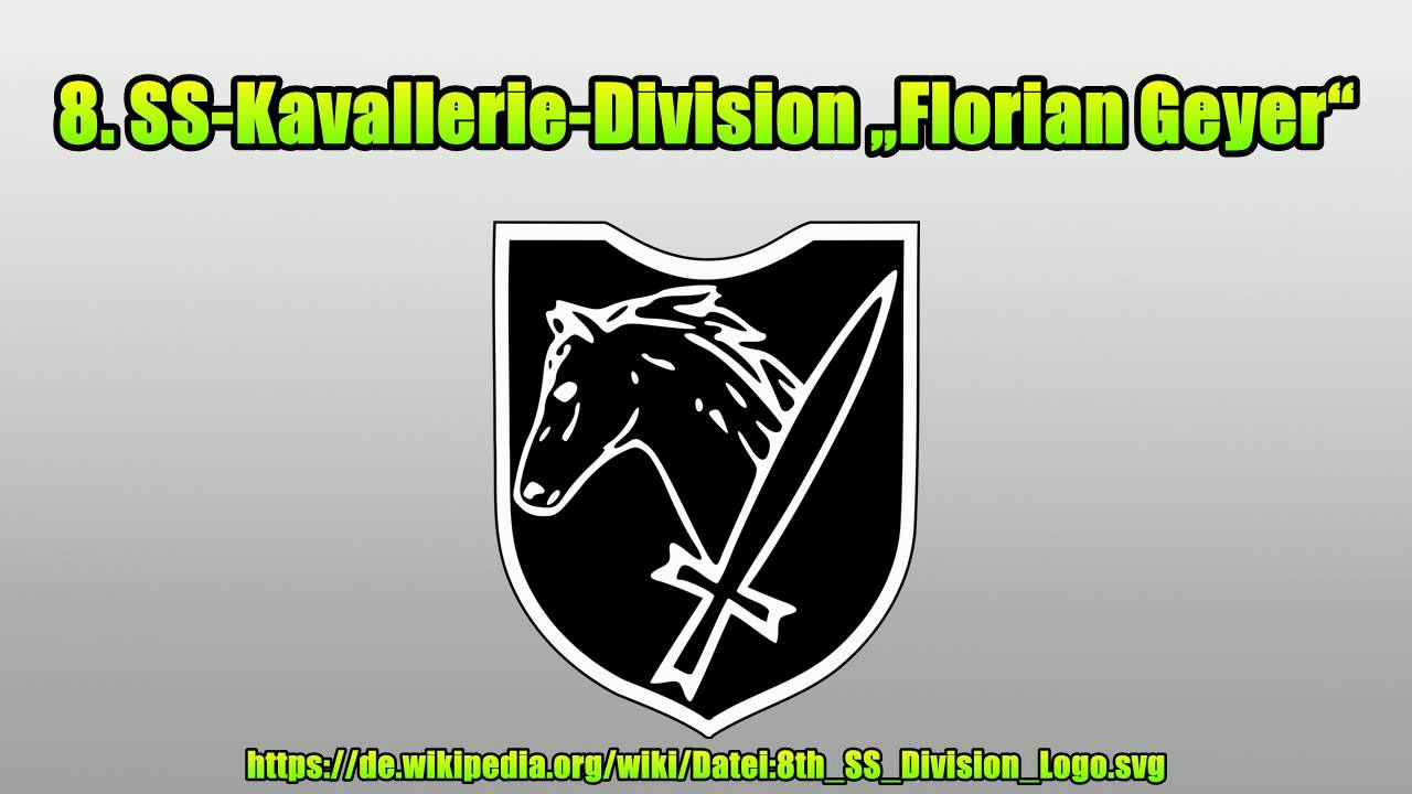 8. SS-Kavallerie-Division „Florian Geyer“ - YouTube