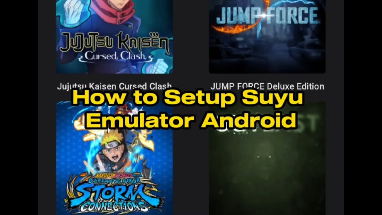 How to Setup Suyu Emulator Android - YouTube