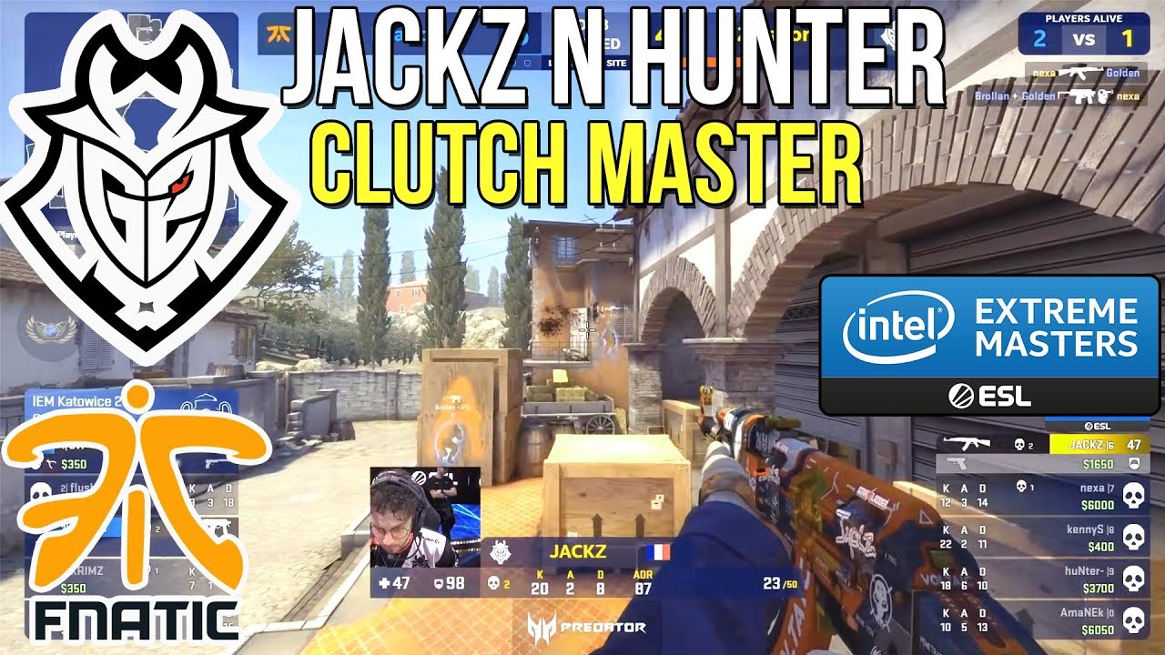 Jackz N Hunter - The Clutch Master - Fnatic Vs G2 Esports Semi-Final ...