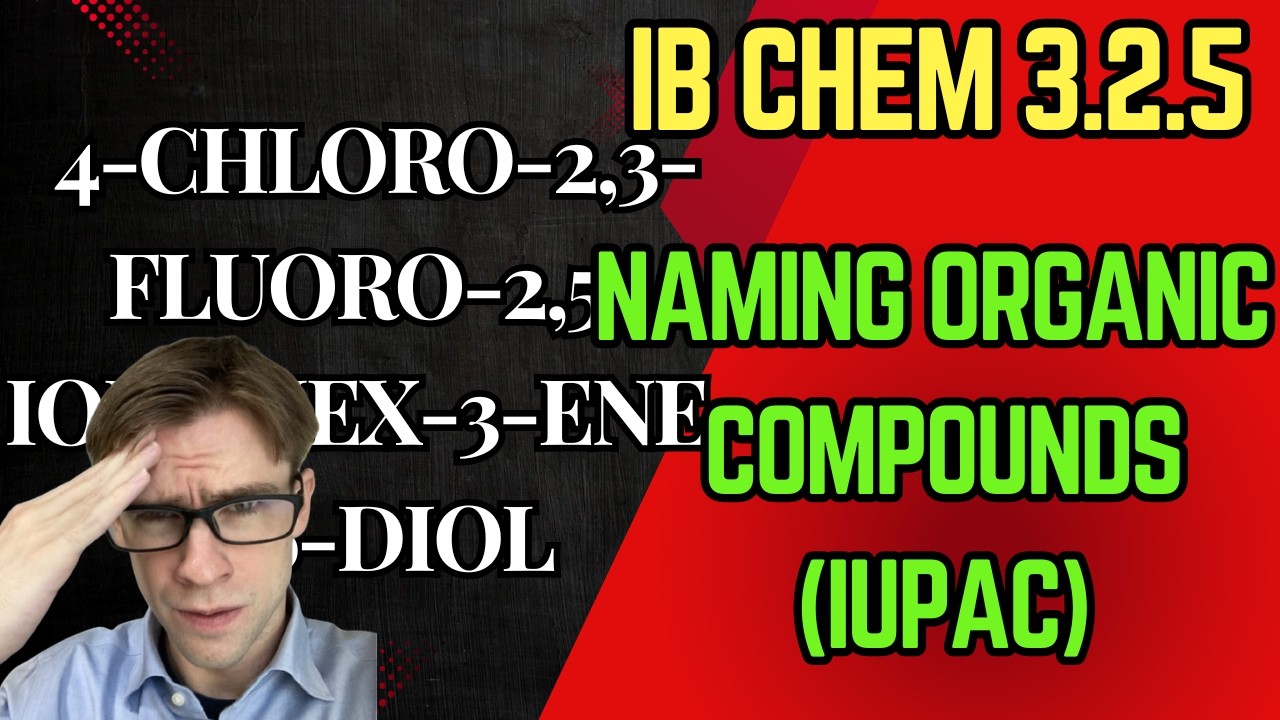 IUPAC Naming Organic Compounds (IB Chemistry SL, Structure 3.2.5) - YouTube