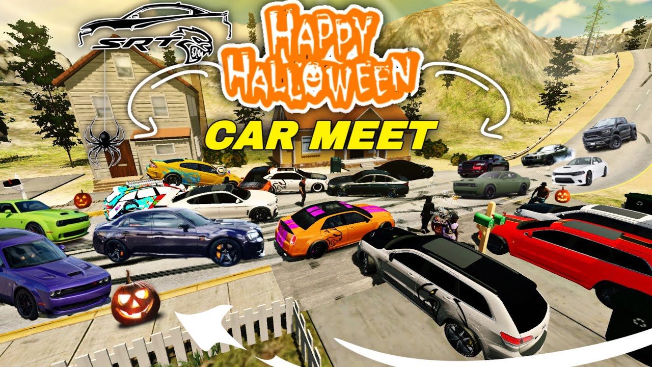 HALLOWEEN MOPAR TRICK OR TRICK CAR MEET! - YouTube