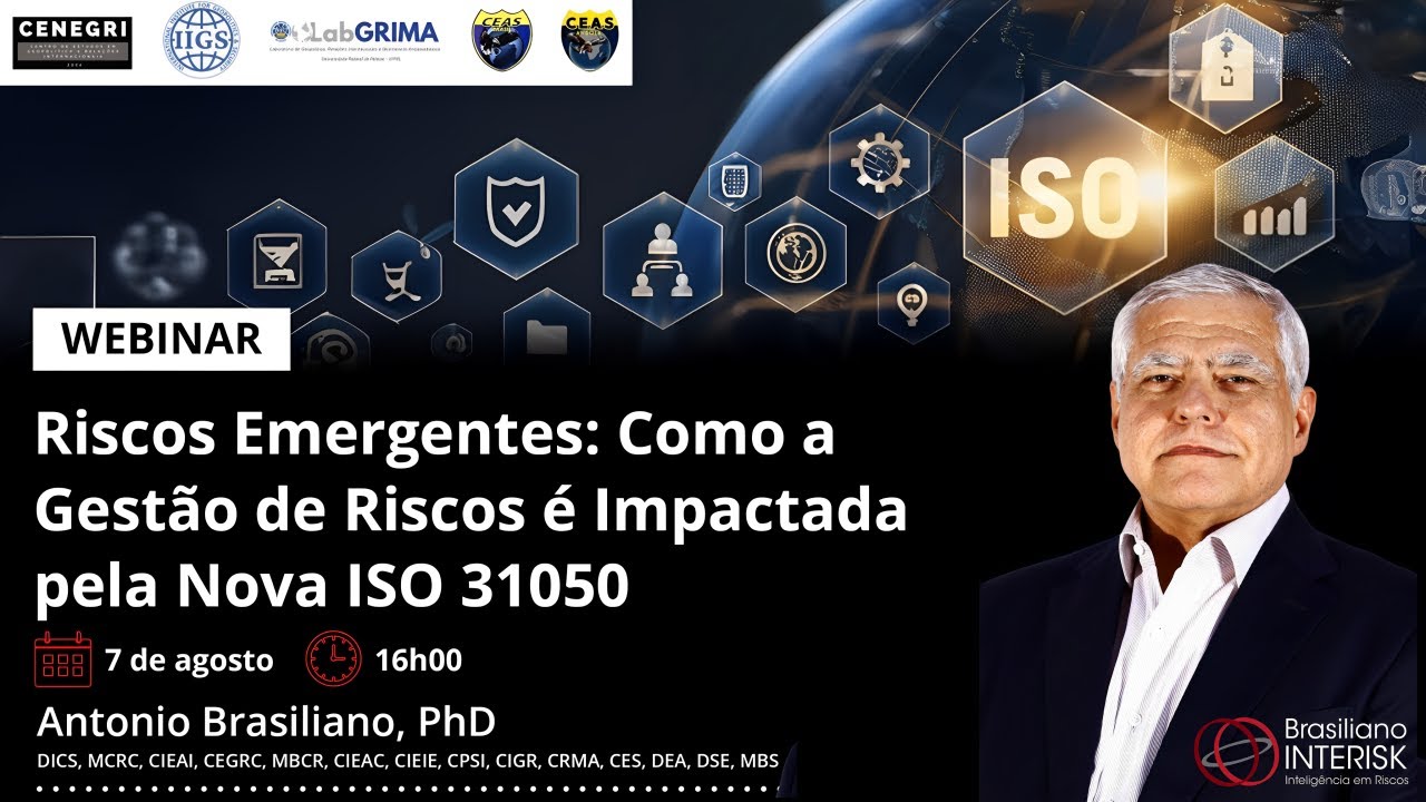 Webinar Riscos Emergentes Como a Gestão de Riscos é Impactada pela Nova ...