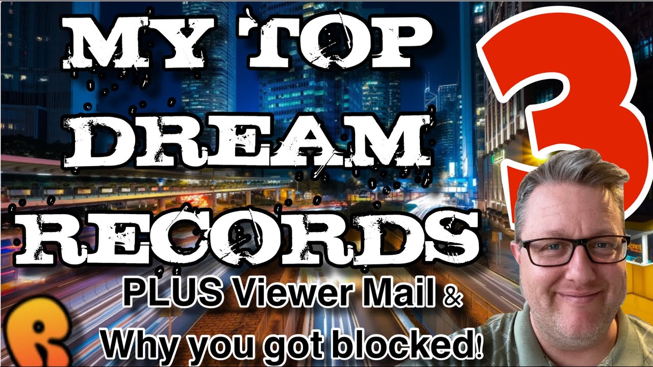 My Top 3 Dream Records! - YouTube