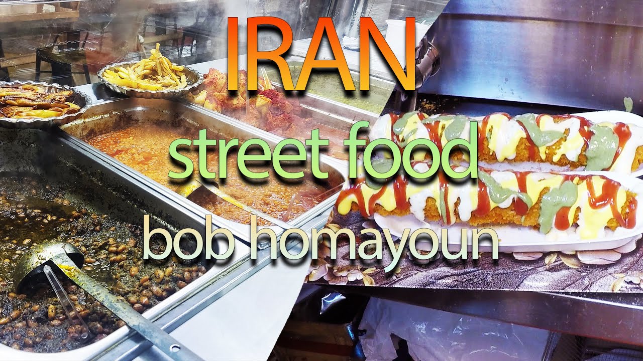 IRAN street food bob homayoun | persian food - YouTube