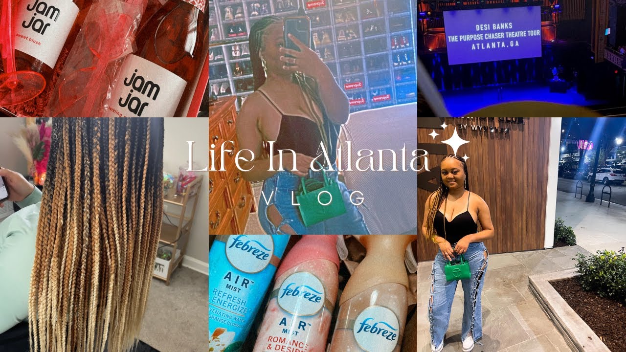 LIFE IN ATLANTA VLOG | HE LIED!! Desi Banks Purpose Chaser Tour ...